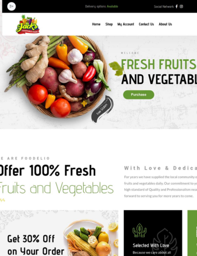 Jack’s Vege Mart: Bringing Fresh Produce Online with a Modern E ...